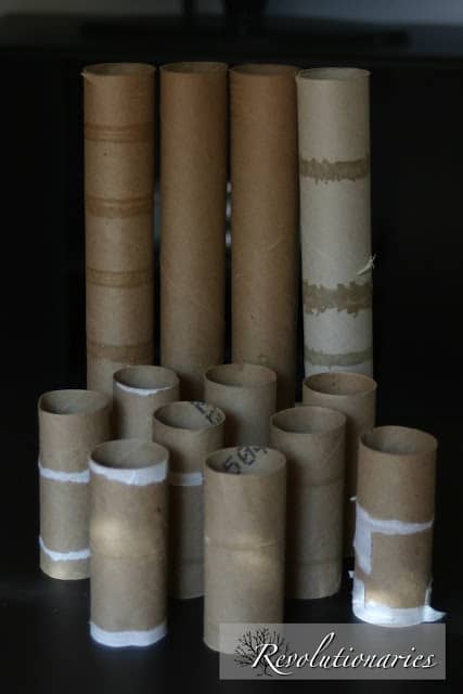 Beautiful Paper Roll Crafts For Fall - Our Home Sweet Home